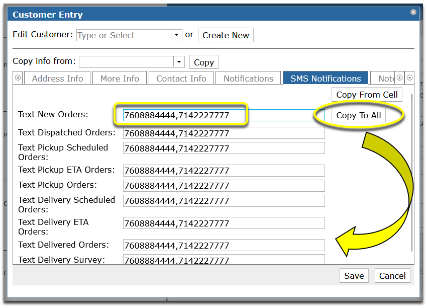 In-Depth Steps for the "SMS Notifications" Tab – GoPhore - Auto Carrier ...