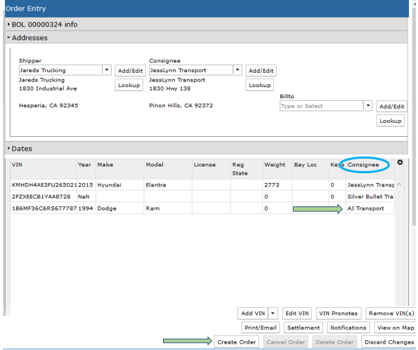 Create a Single BOL with Multiple Destinations/Consignees – GoPhore ...