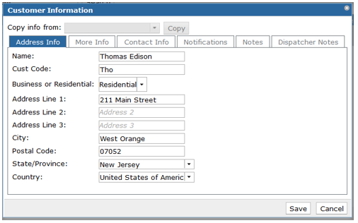 Customer Lookup – GoPhore - Auto Carrier Software