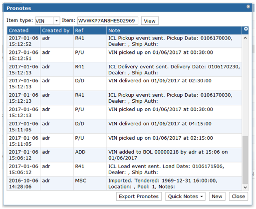 The Concept of Pronotes – GoPhore - Auto Carrier Software